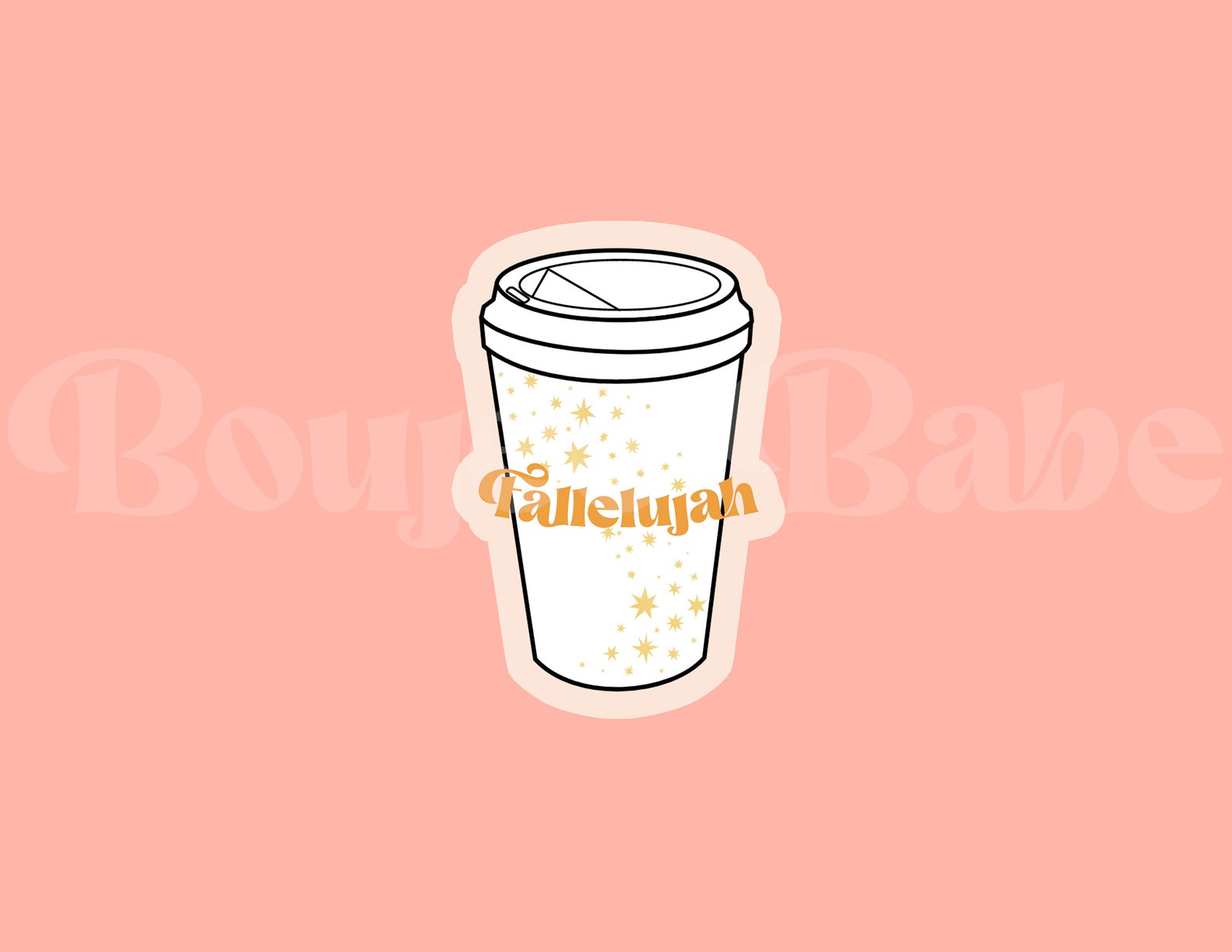 Fall Coffee Stickers, Love Coffee Stickers, Coffee Stickers, Iced ...