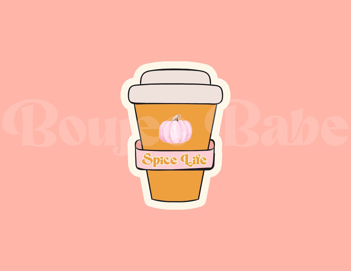 Fall Coffee Stickers, Love Coffee Stickers, Coffee Stickers, Iced ...