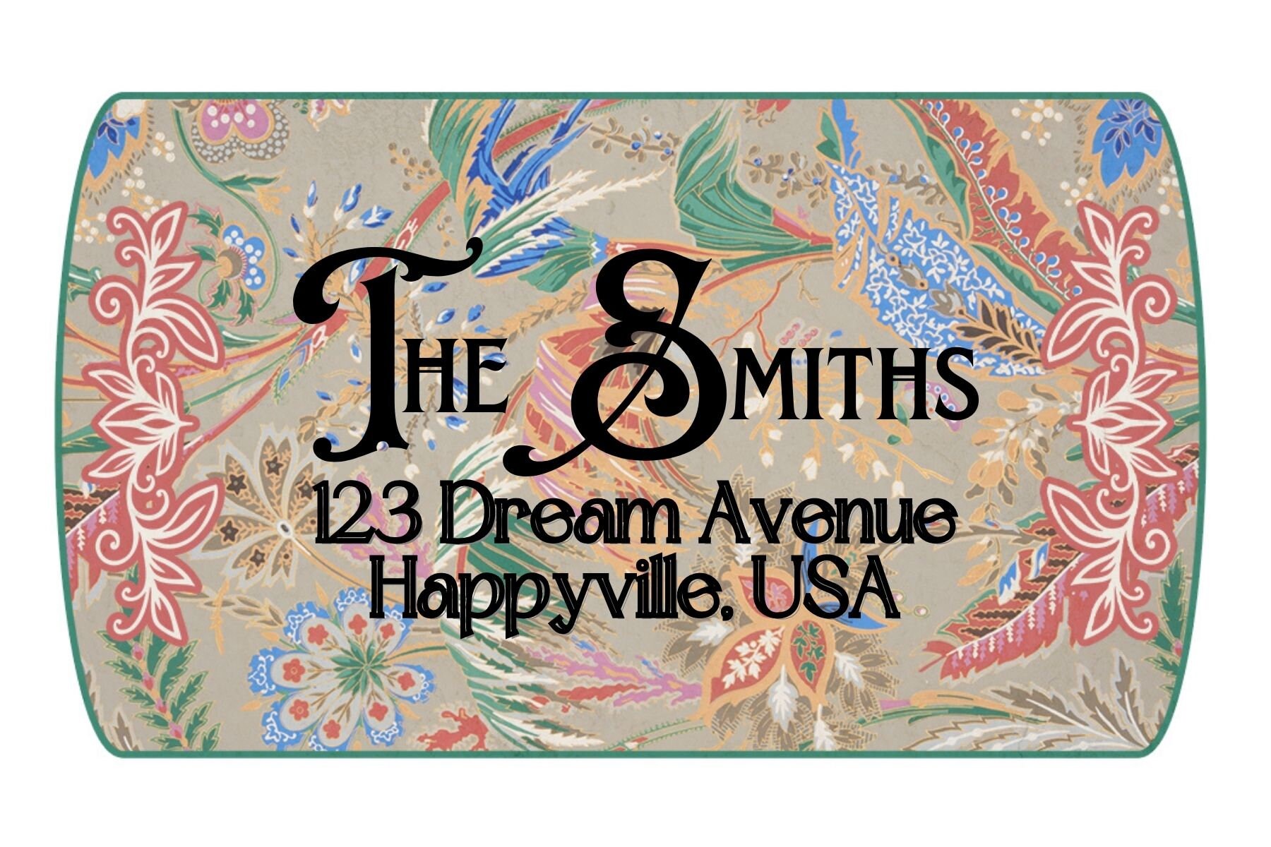 Victorian Shipping Labels, Vintage Shipping Labels, Victorian Address ...