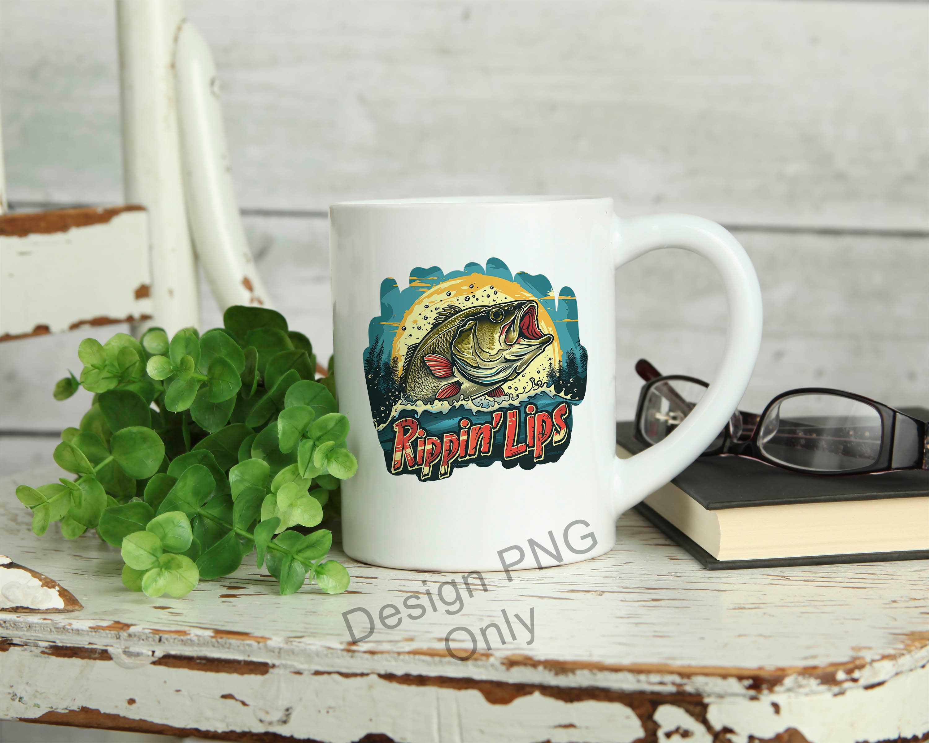 Rippin Lips Bass Fishing PNG, Instant Download Sublimation T-shirt ...