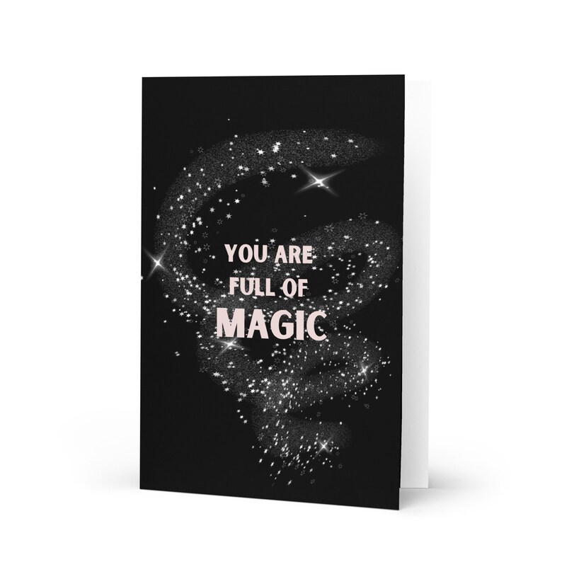 Magical Greeting Card Spiritual Greeting Card Best Friend - Etsy