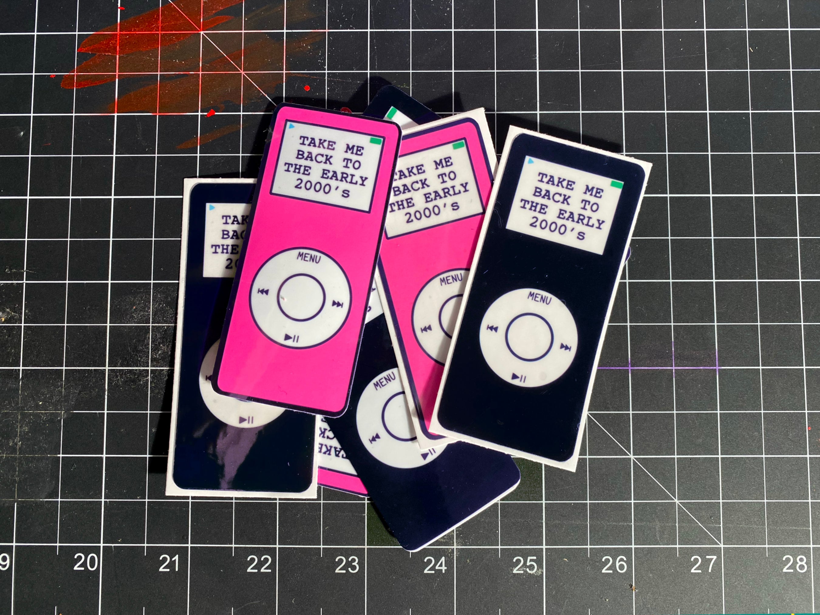 Take Me Back to the Early 2000's Ipod Nano Sticker | Y2K | - Etsy