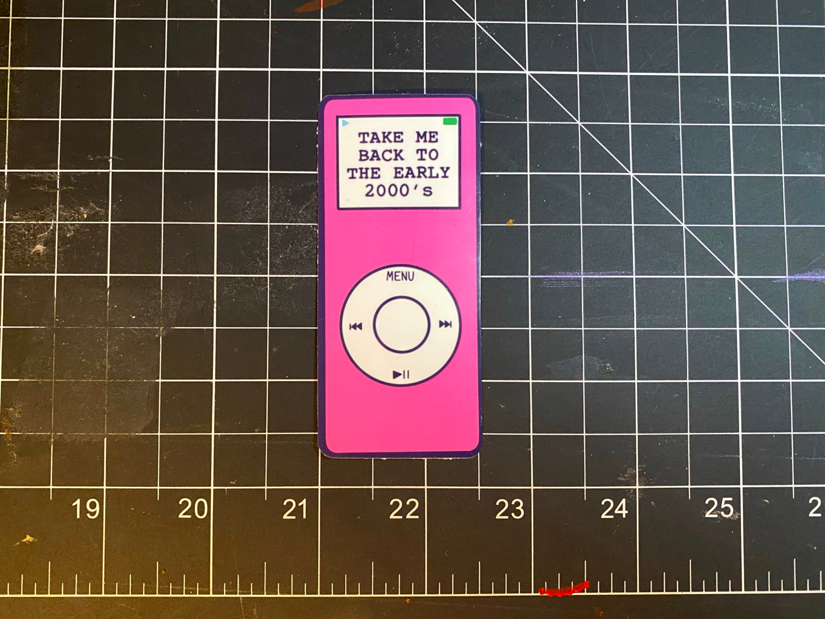 Take Me Back to the Early 2000's Ipod Nano Sticker Y2K - Etsy