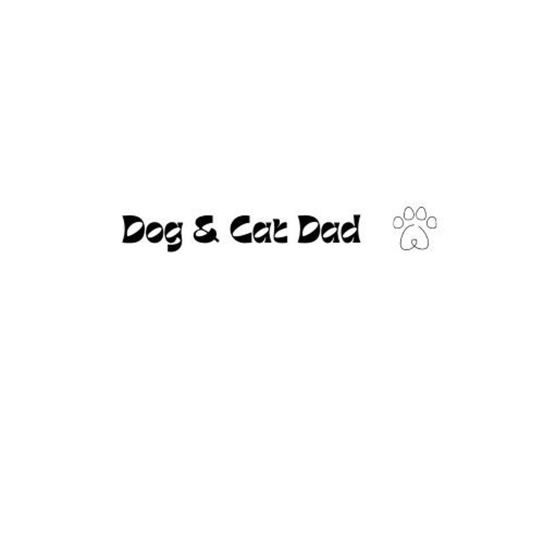 Wallpaper - "dog and Cat Dad" - Etsy