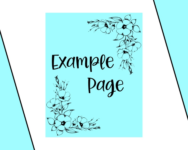 Flower Corner Border SVG, Vector Art for Borders, Word Documents, Canva ...