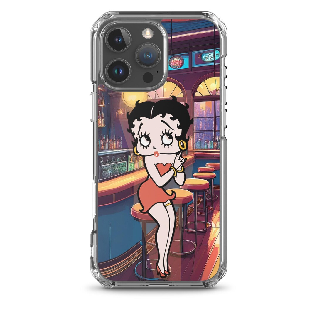 Cartoon Betty Boop in Bar - Clear Case for Iphone® - Etsy