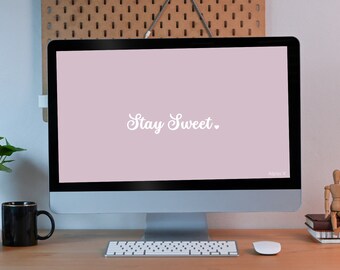 Stay Focused Desktop Wallpaper - Etsy