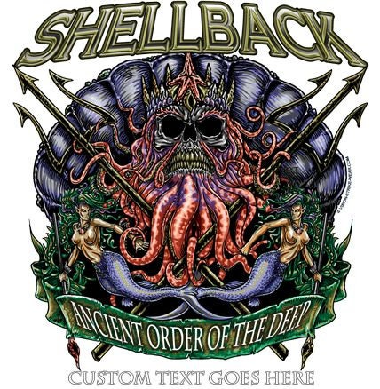 US Navy Shellback Decal Military Sticker Vinyl Outdoor - Etsy