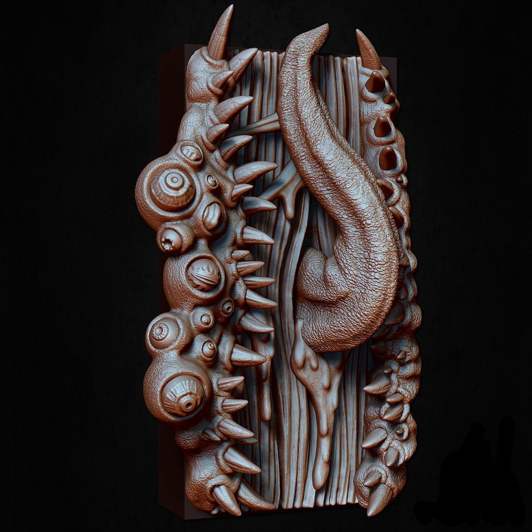 Monster Book - Book Nook | High-quality 3D Printed Fantasy Bookshelf ...