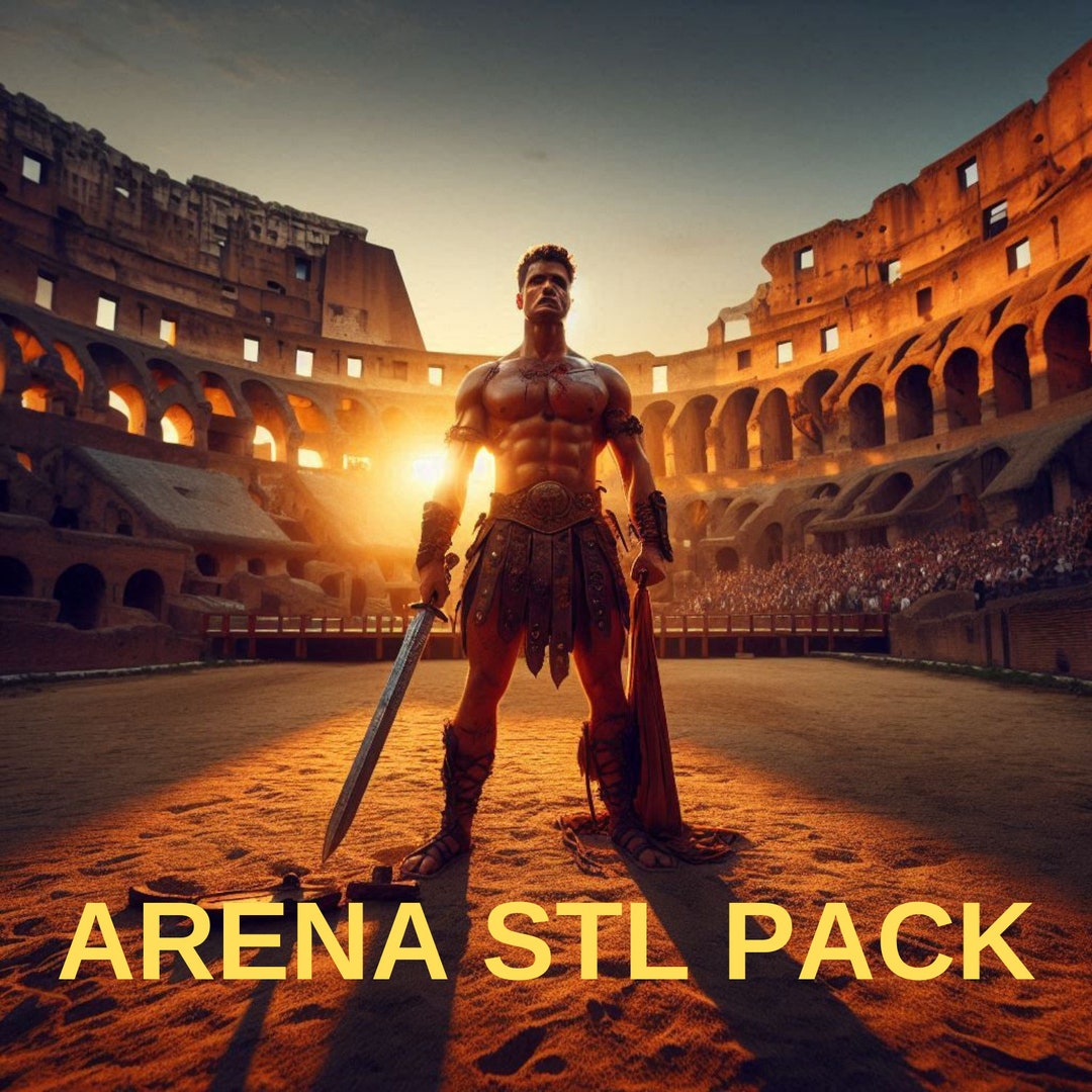 Gladiator Arena Stl Pack - Etsy.de