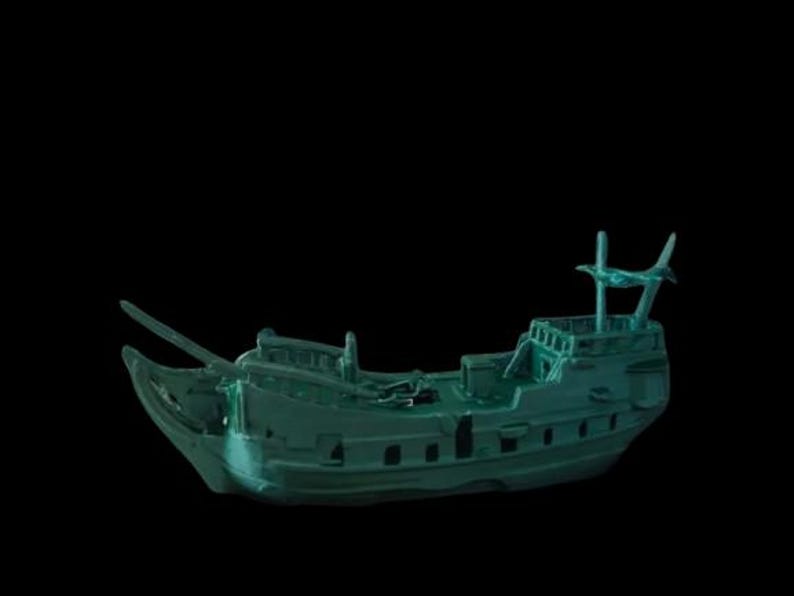 Sunken Pirate Ship Aquarium Decor: Fish Tank Playground - Etsy Australia