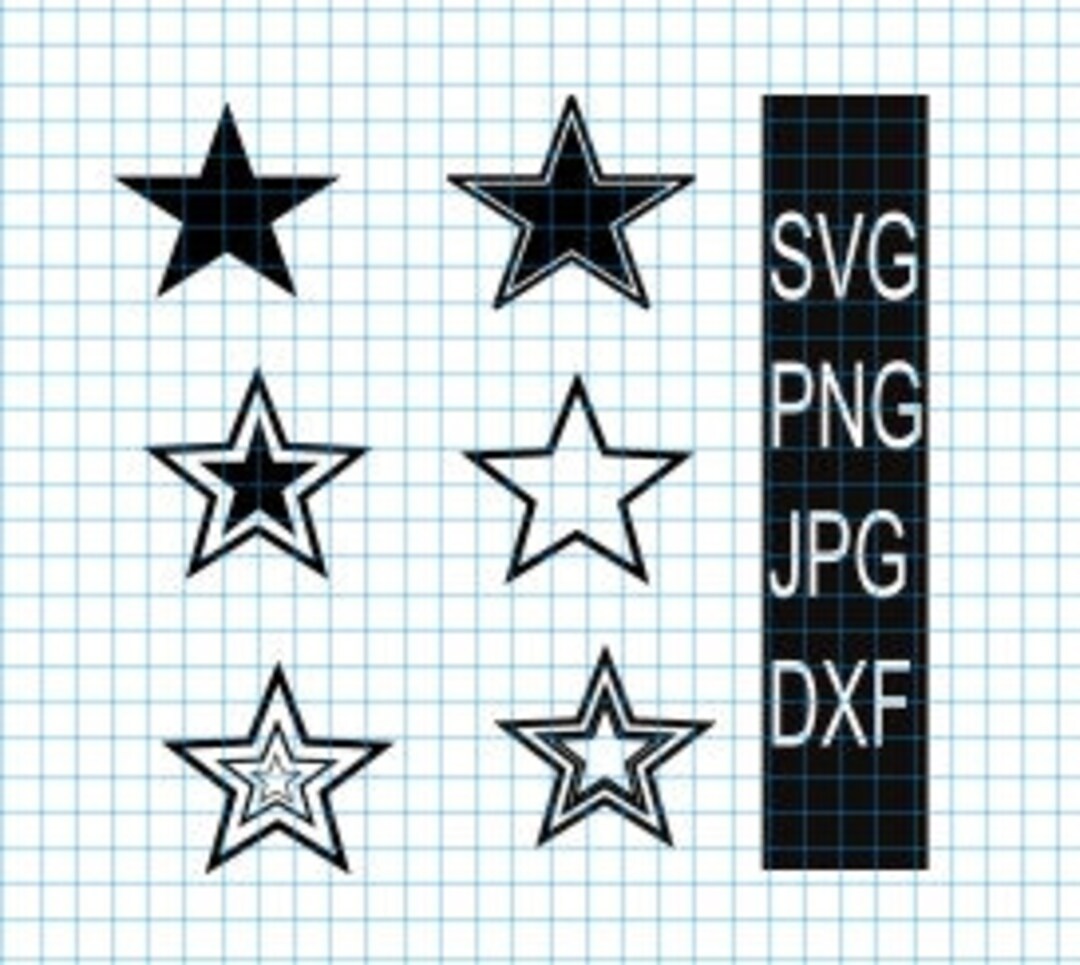 Stars Svg, Stars Png, Stars Svg Bundle, Stars Clipart, Star T Shirt ...