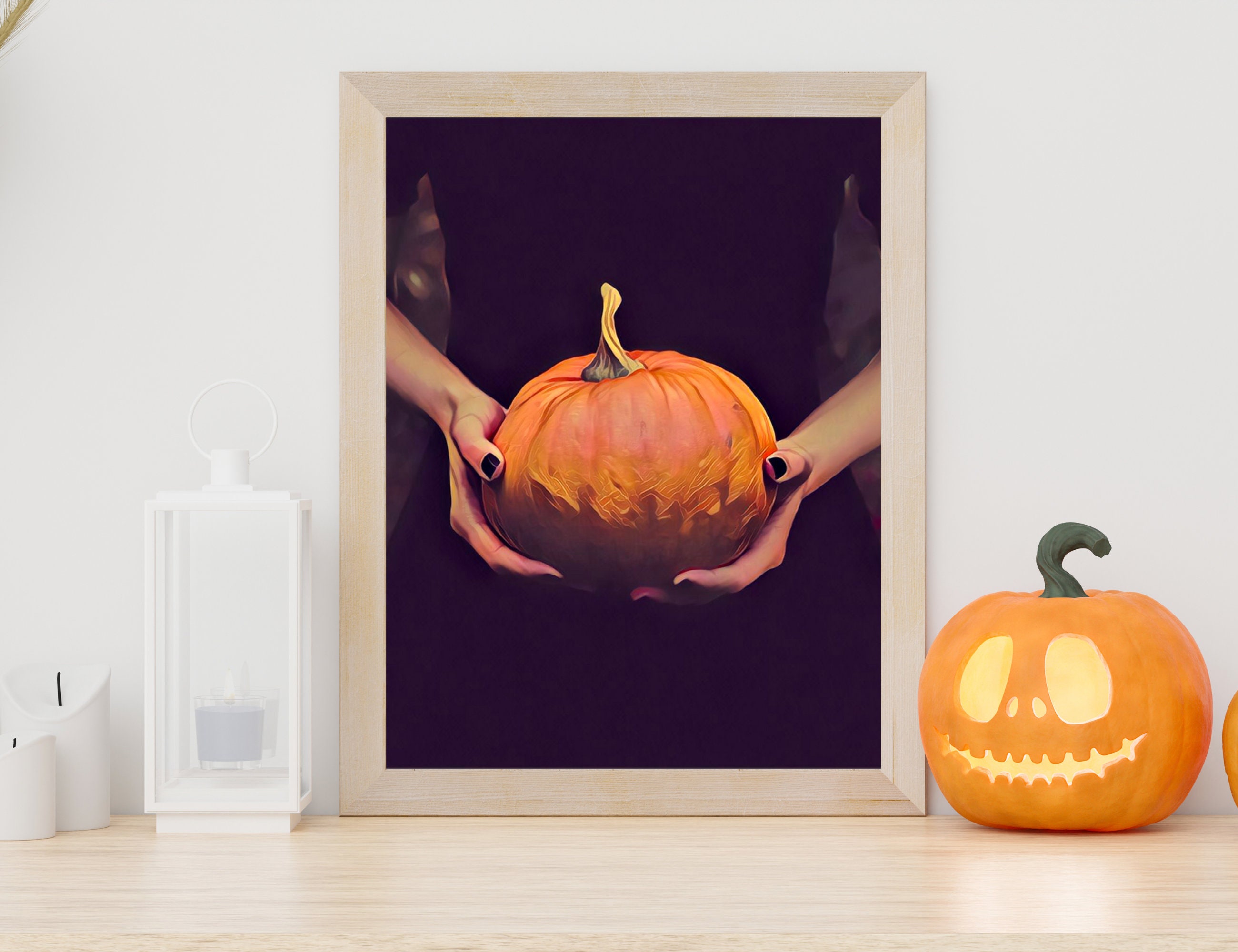 Halloween Decor Indoor Bundle Set of 8 Prints Halloween Wall - Etsy