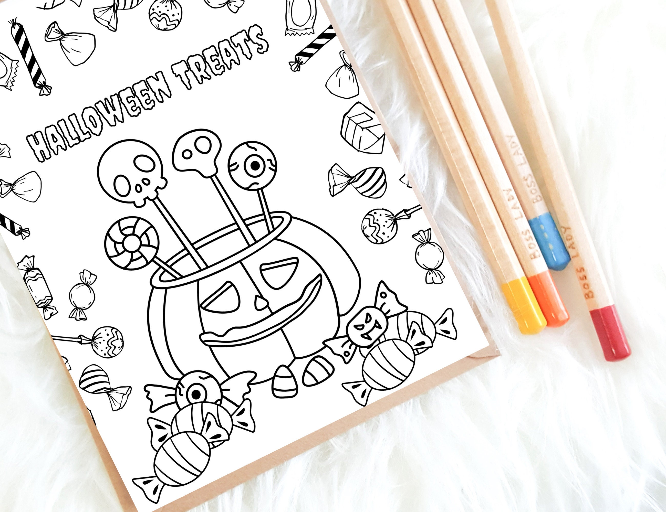 Halloween Coloring Pages for Kids Halloween Printable Coloring Pages ...