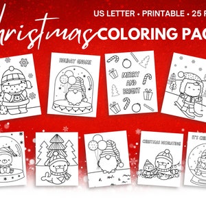 Christmas Coloring Pages | Christmas Coloring Book | 25 Printable ...