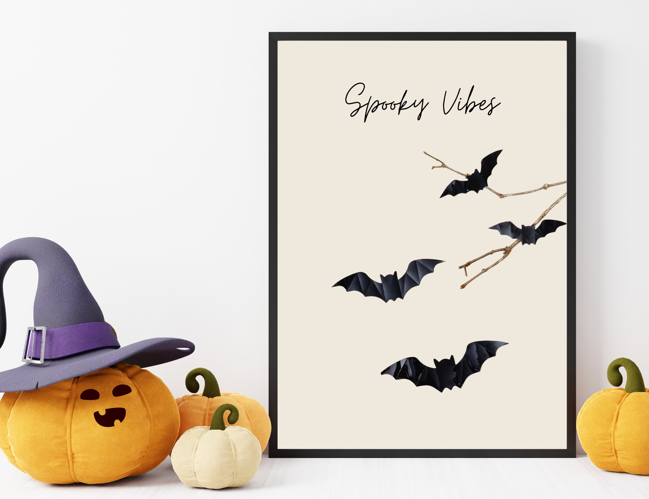 Halloween Decor Indoor Bundle Set of 8 Prints Halloween Wall - Etsy