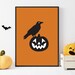 Halloween Decor Indoor Bundle Set of 8 Prints Halloween Wall - Etsy