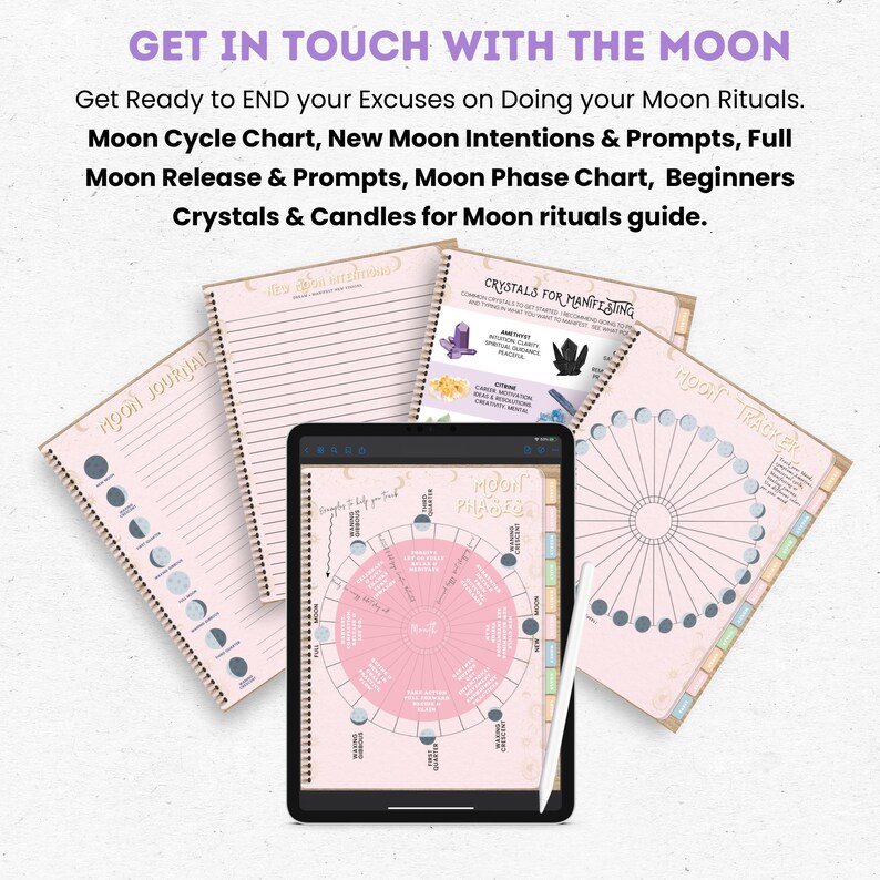 Spiritual Awakened Life Digital Planner Wellness Planner - Etsy