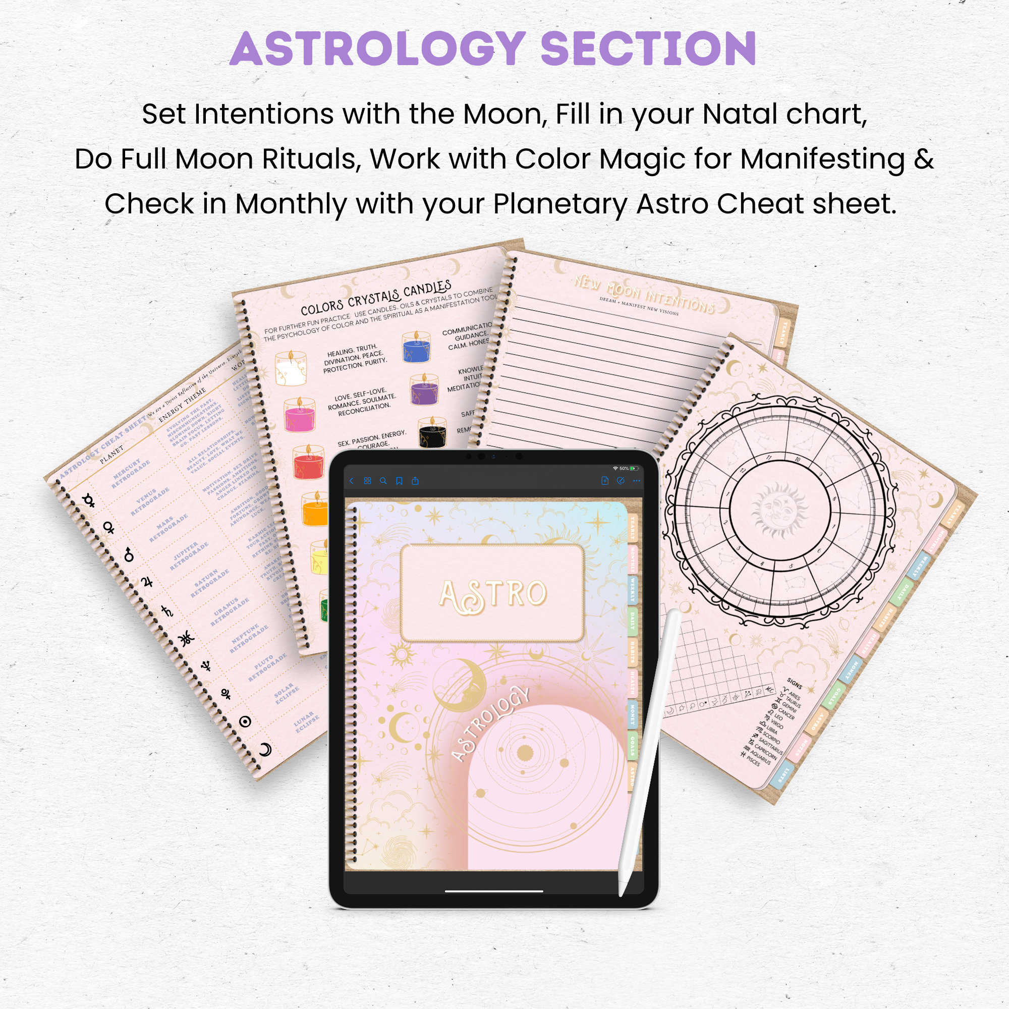 Spiritual Awakened Life, Digital Planner, Wellness Planner, Law of ...