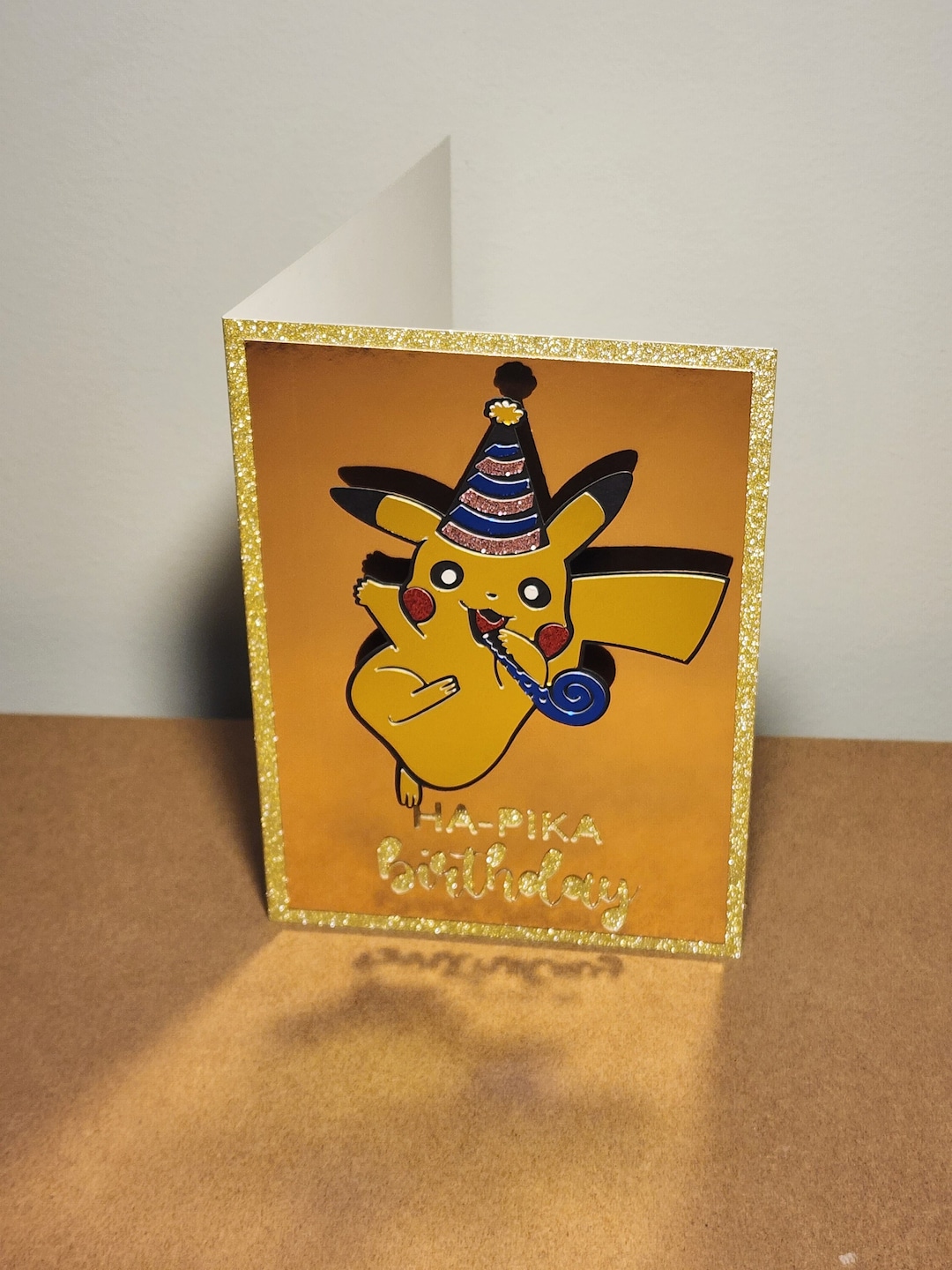 Pokémon HA-PIKA Birthday 3D Pikachu Greeting Card - Etsy