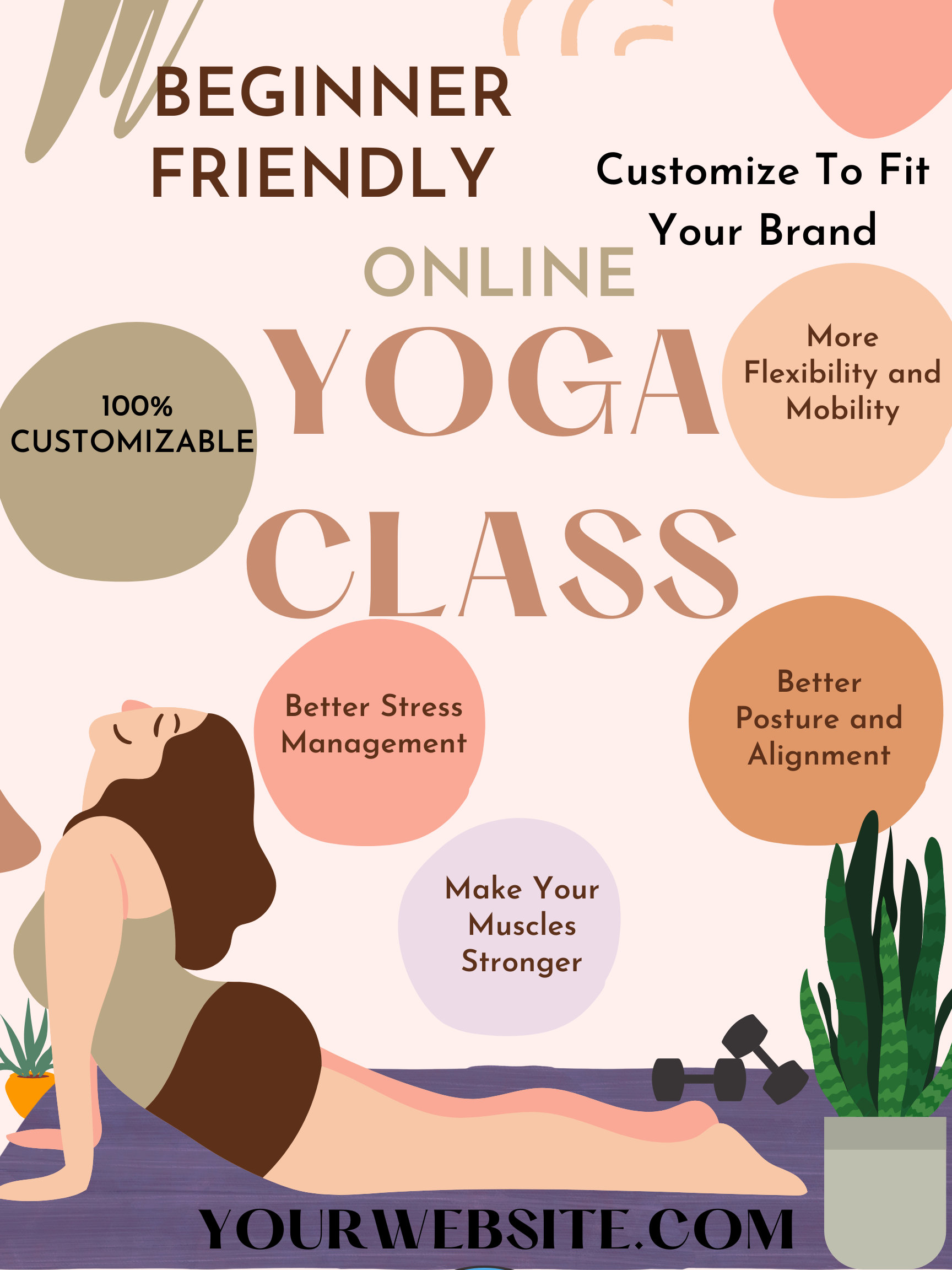 Yoga Class Poster