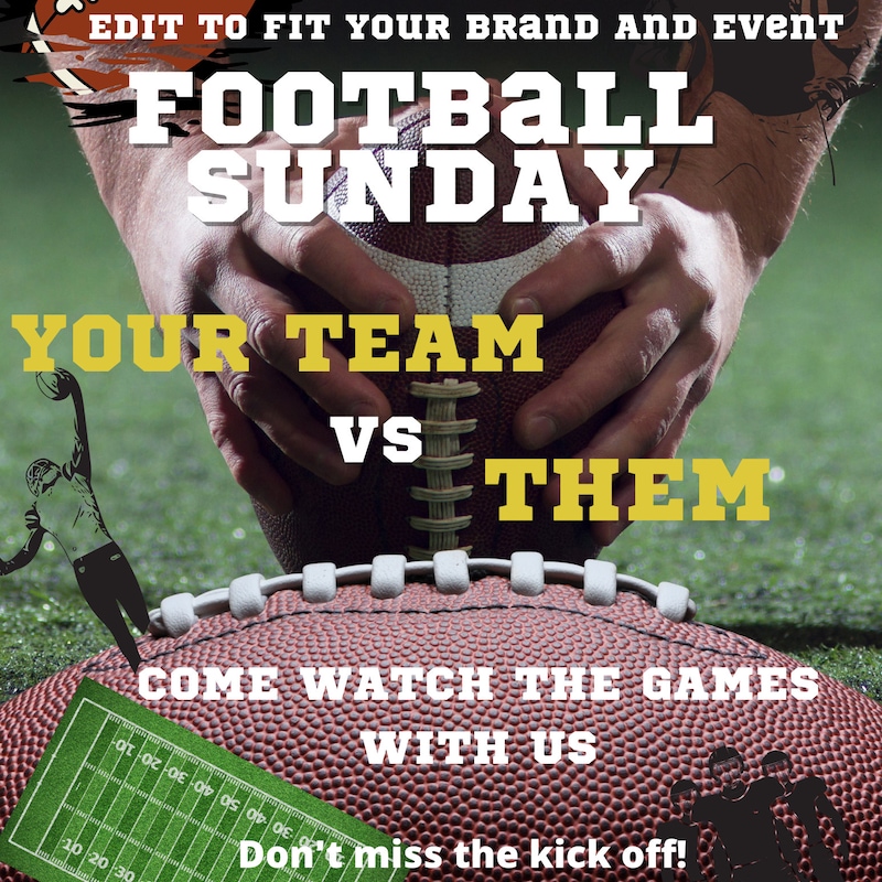 Nfl Playoff Poster - Etsy