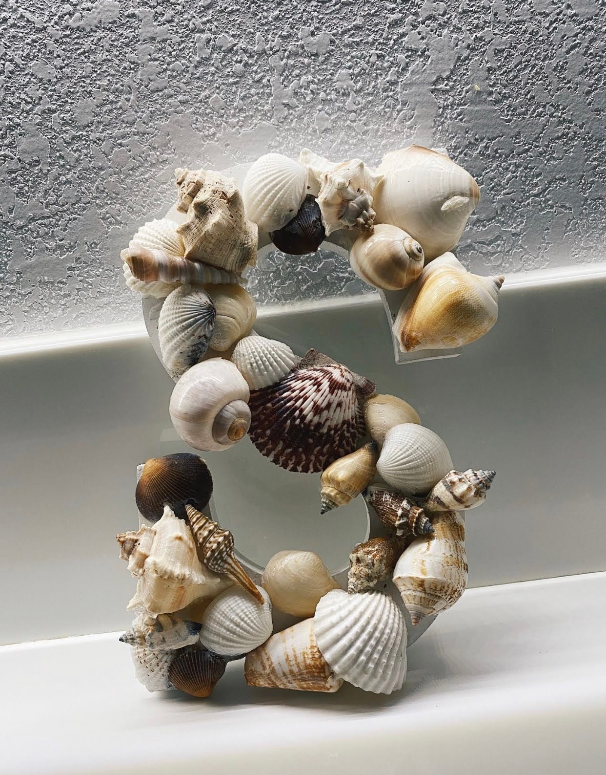SHELL DECORATED LETTER - Etsy