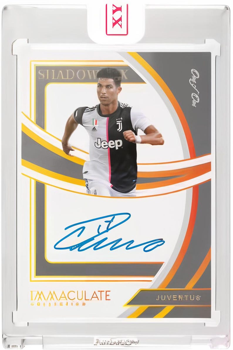 Custom Cristiano Ronaldo Card – Handmade Soccer Collectible – DIY ...