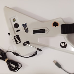 Guitar Hero II Xplorer X-plorer Rock Band Controller Bundle Lot Dongle ...