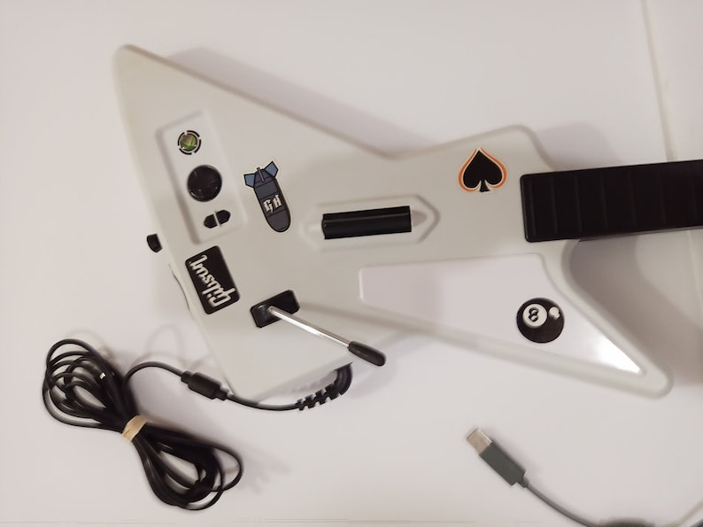 Guitar Hero II Xplorer X-plorer Rock Band Controller Bundle Lot Dongle ...