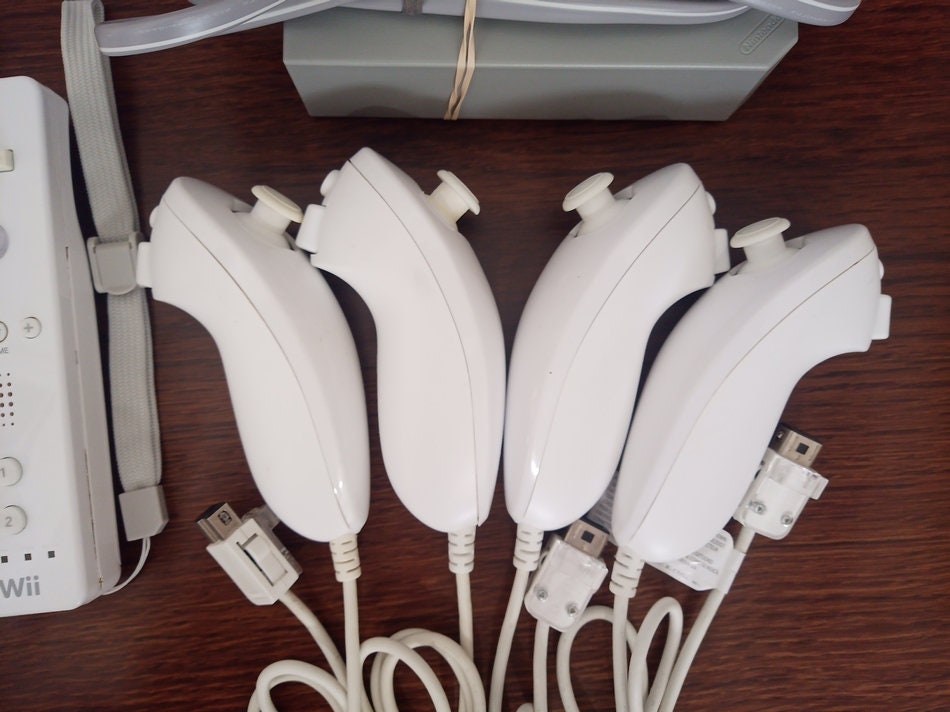 Nintendo Wii Console Complete System Bundle With Controllers & - Etsy