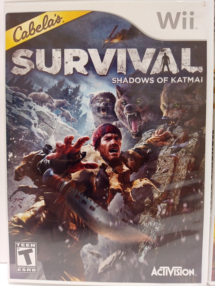 Nintendo Wii Hunt Fishing Survival Games Cabela's Collection Rapala ...