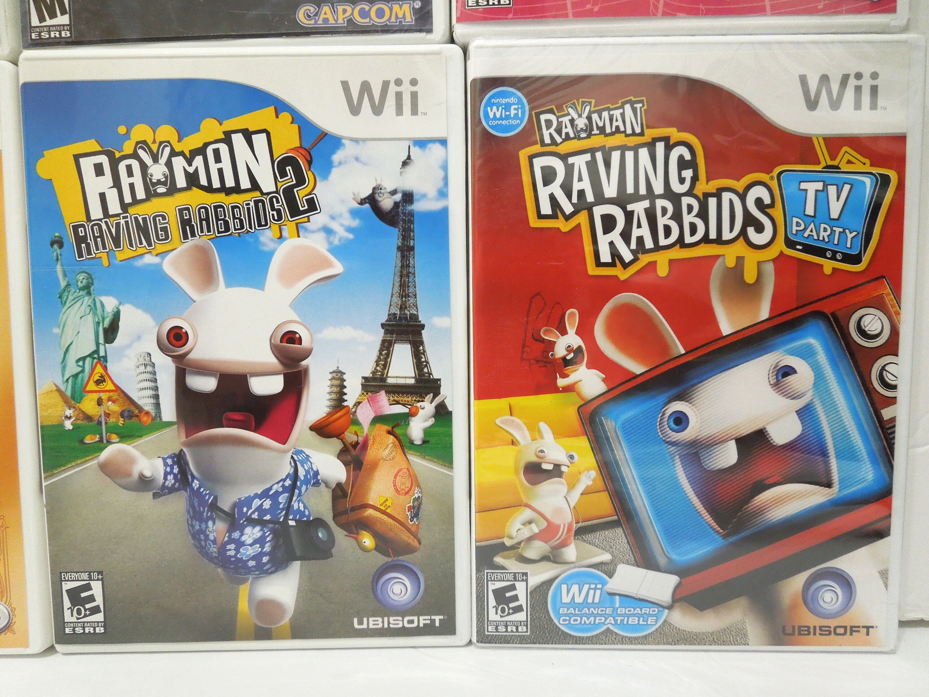 Nintendo Wii Kids Games Family Raving Rabbids, Resident Evil, Bratz ...