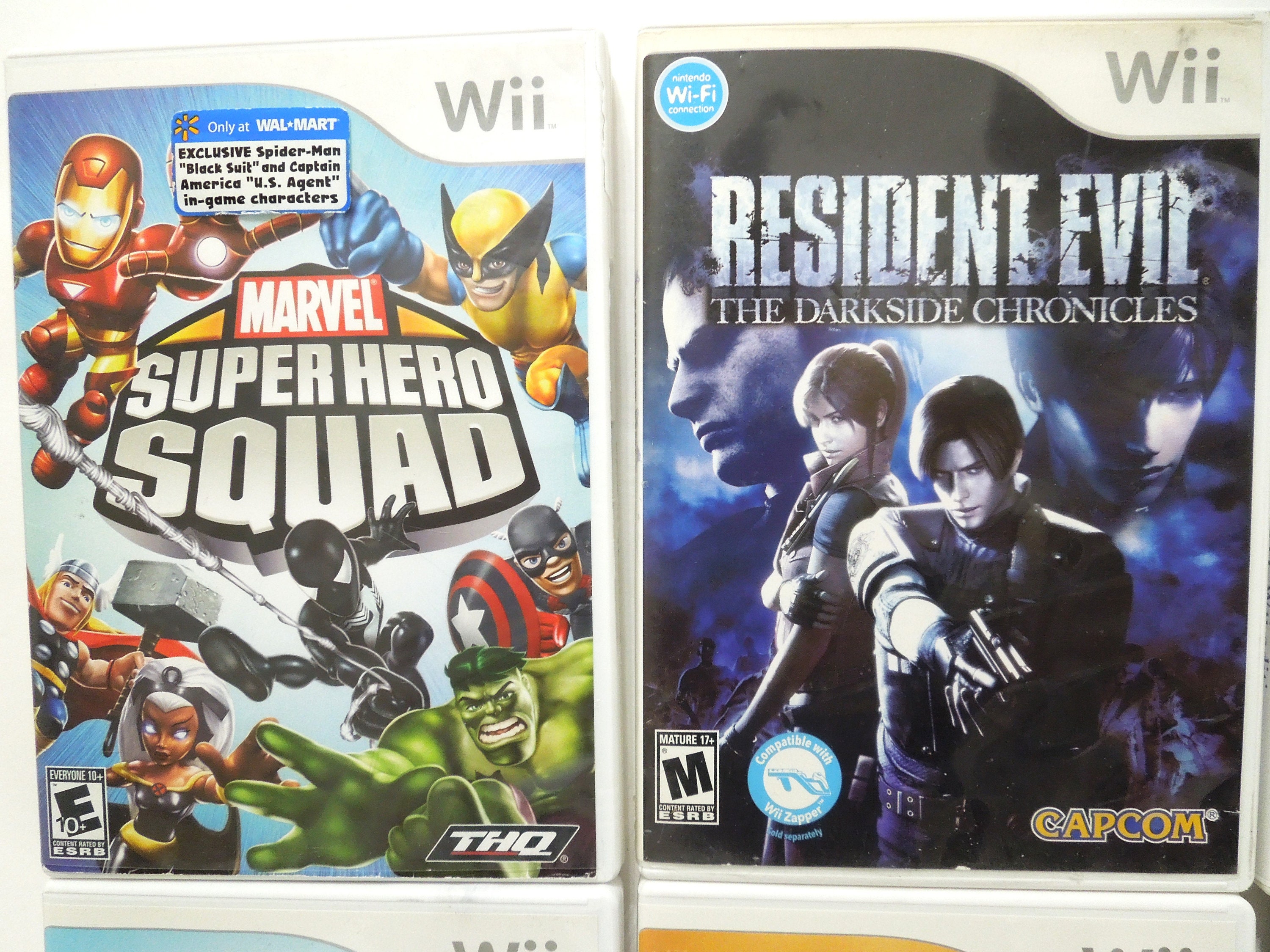 Nintendo Wii Kids Games Family Raving Rabbids, Resident Evil, Bratz ...