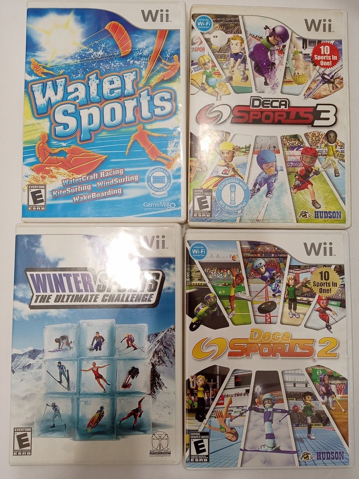 Wii Sport Resort Game -sonic Riders - Wii Party - Wii Sport - Deca ...