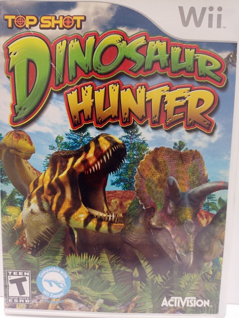 Nintendo Wii Hunt Fishing Survival Games Cabela's Collection Rapala ...