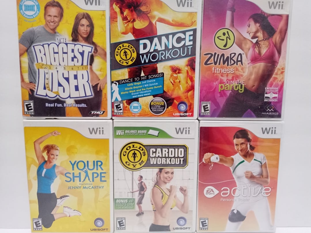 Fitness Cardio Nintendo Wii Games Biggest Loser - Zumba Fitness - Your ...