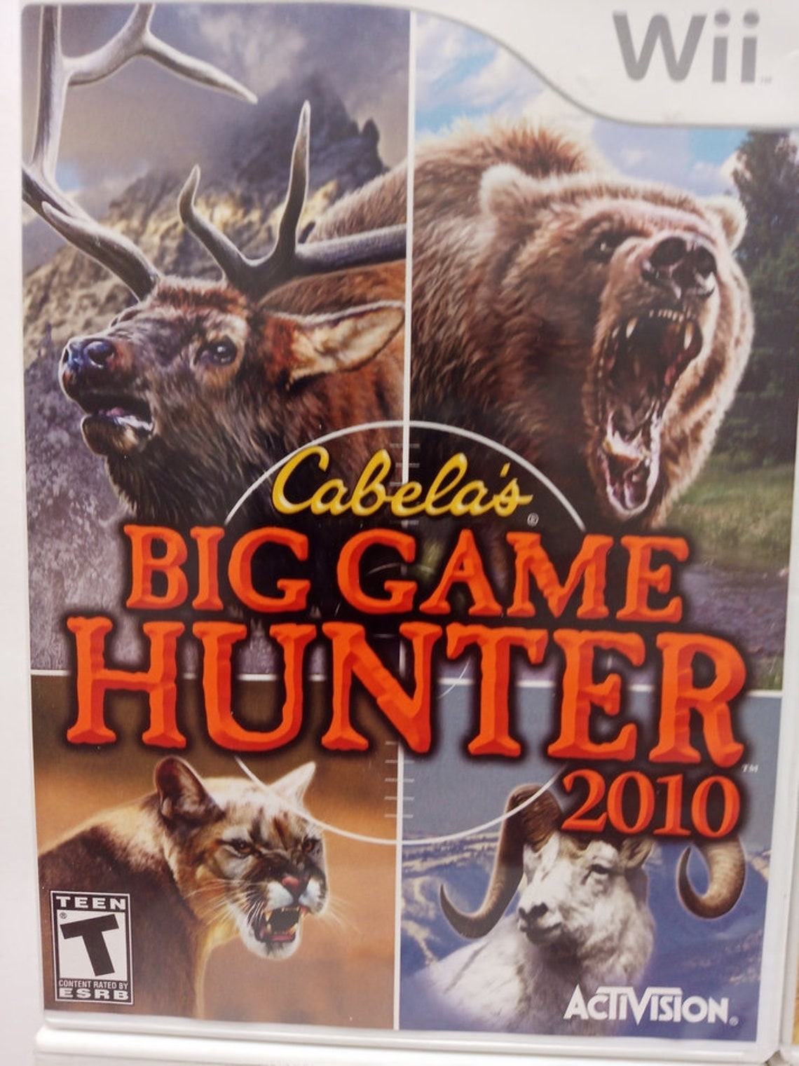 Nintendo Wii Hunt Fishing Survival Games Cabela's Collection Rapala ...