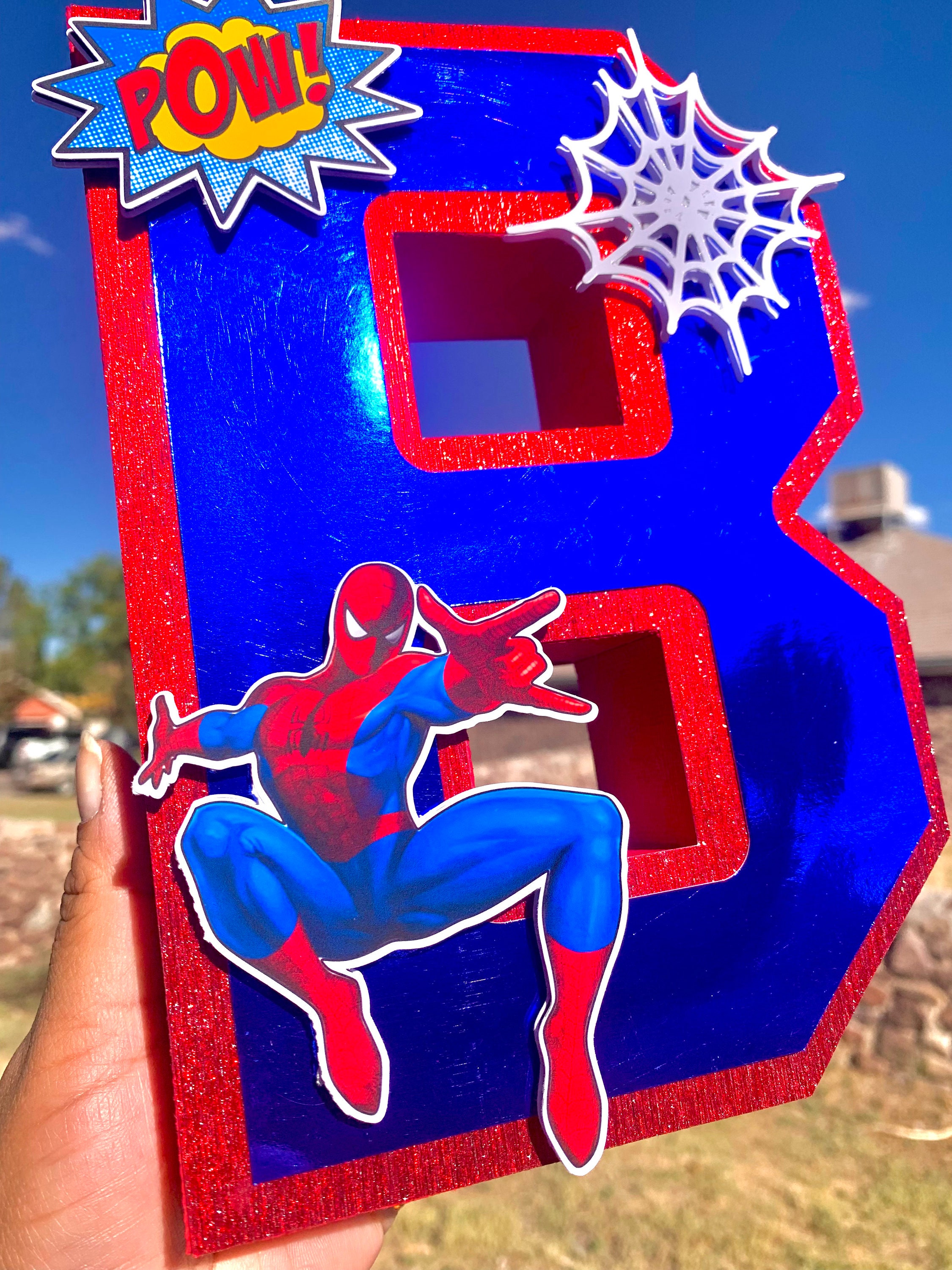 Spider-man Party Decorations, Spider-man, Superhero Party Decor, Spider ...