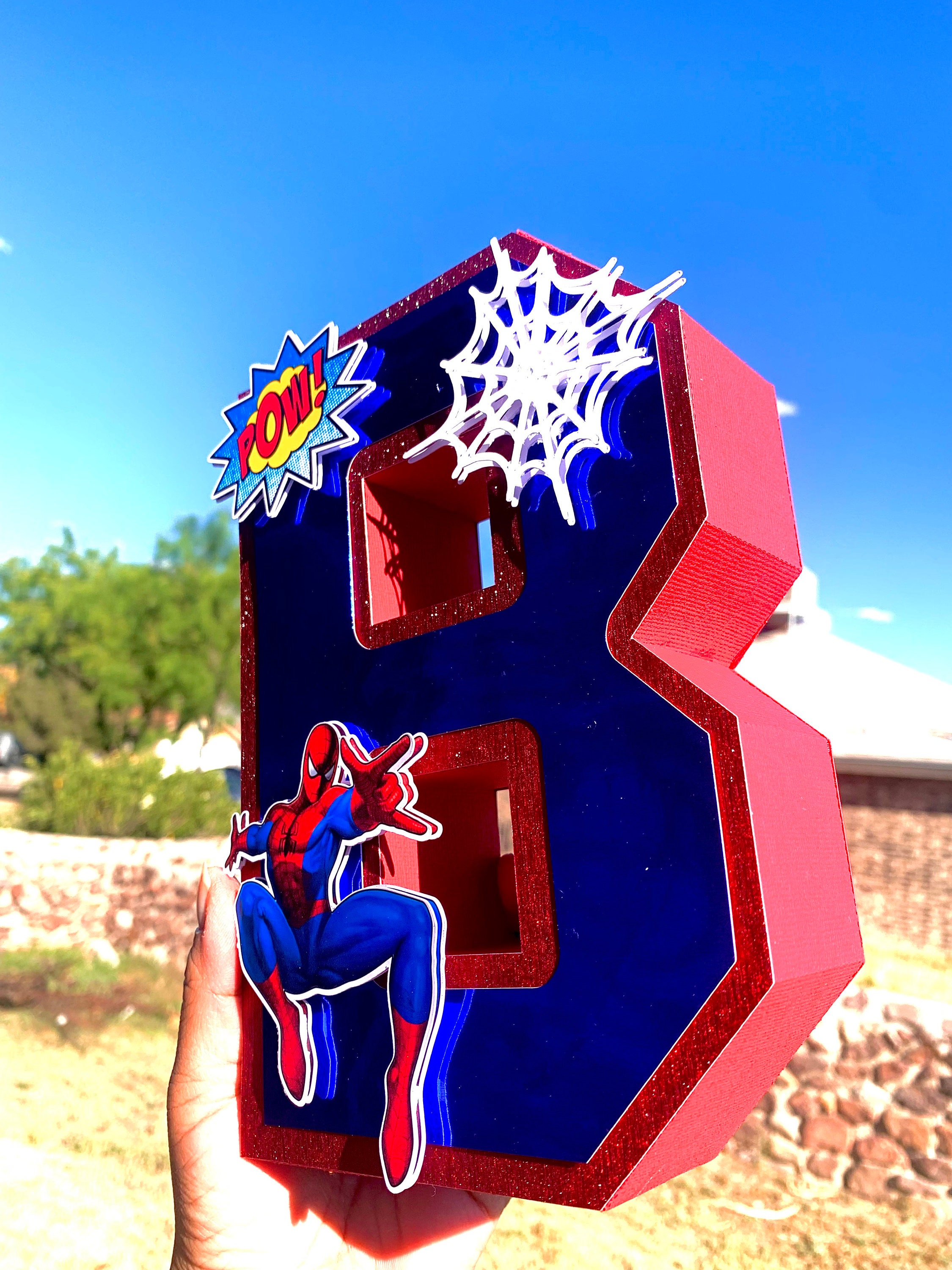 Spider-man Party Decorations, Spider-man, Superhero Party Decor, Spider ...