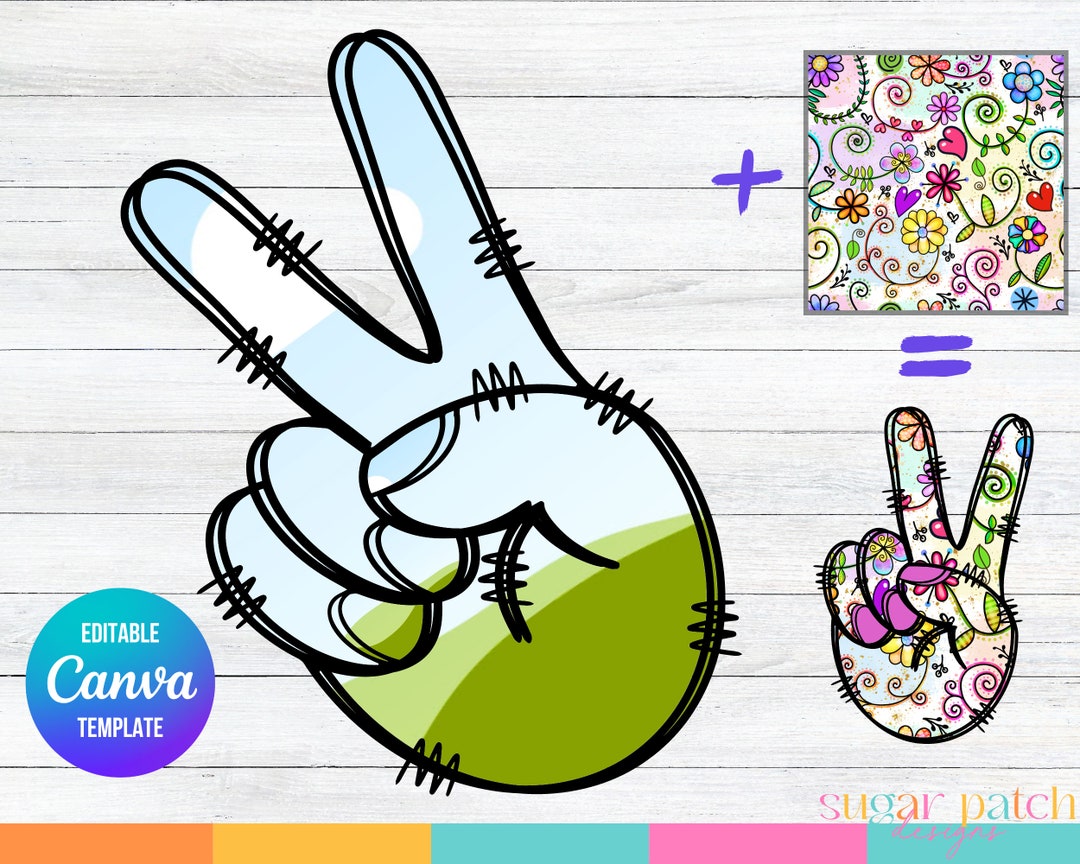 Heart Canva Frame, Fill Your Own Heart, Add Your Own Pattern, CANVA ...