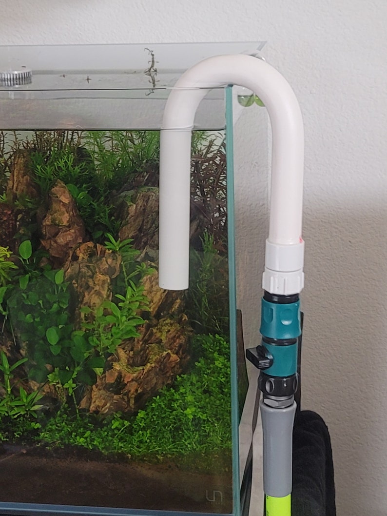 Aquarium Water Change Hook With Garden Hose Threads, Captain's Hook 3/4 ...