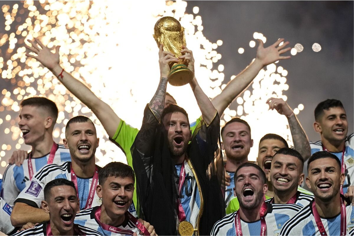 Fifa World Cup 2022 World Champion Argentina Lionel Messi T Shirt