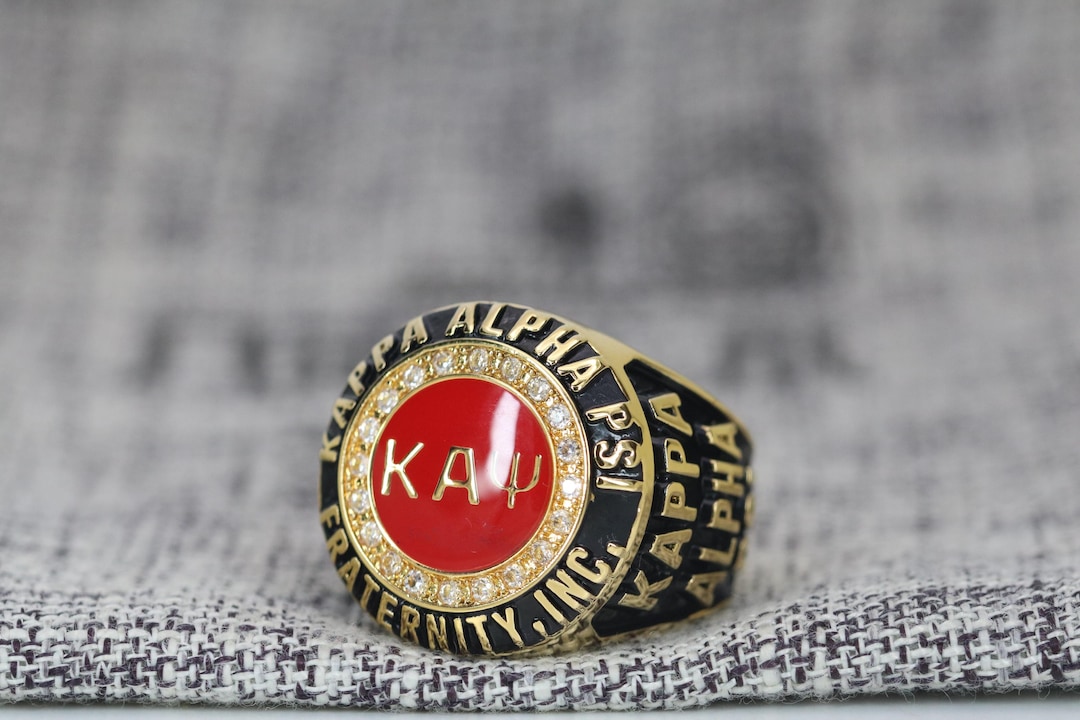 Kappa Alpha Psi Fraternity Ring (ΚΑΨ) - SPECIAL EDITION Classic Man ...