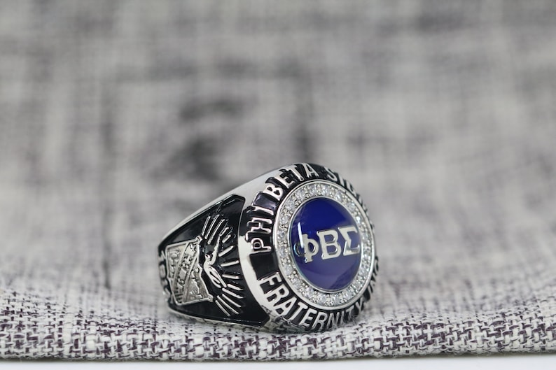 Custom Phi Beta Sigma Fraternity Ring (ΦΒΣ) - Etsy