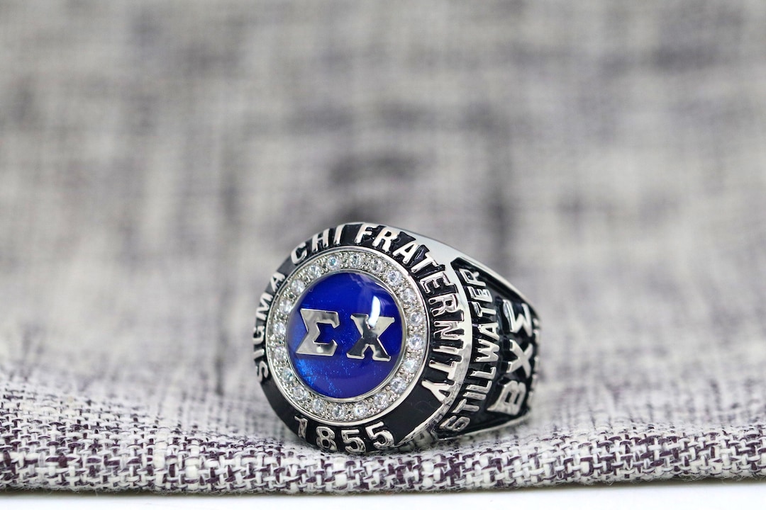 Sigma Chi Fraternity Ring (ΣΧ) - Classic Man Series - Etsy