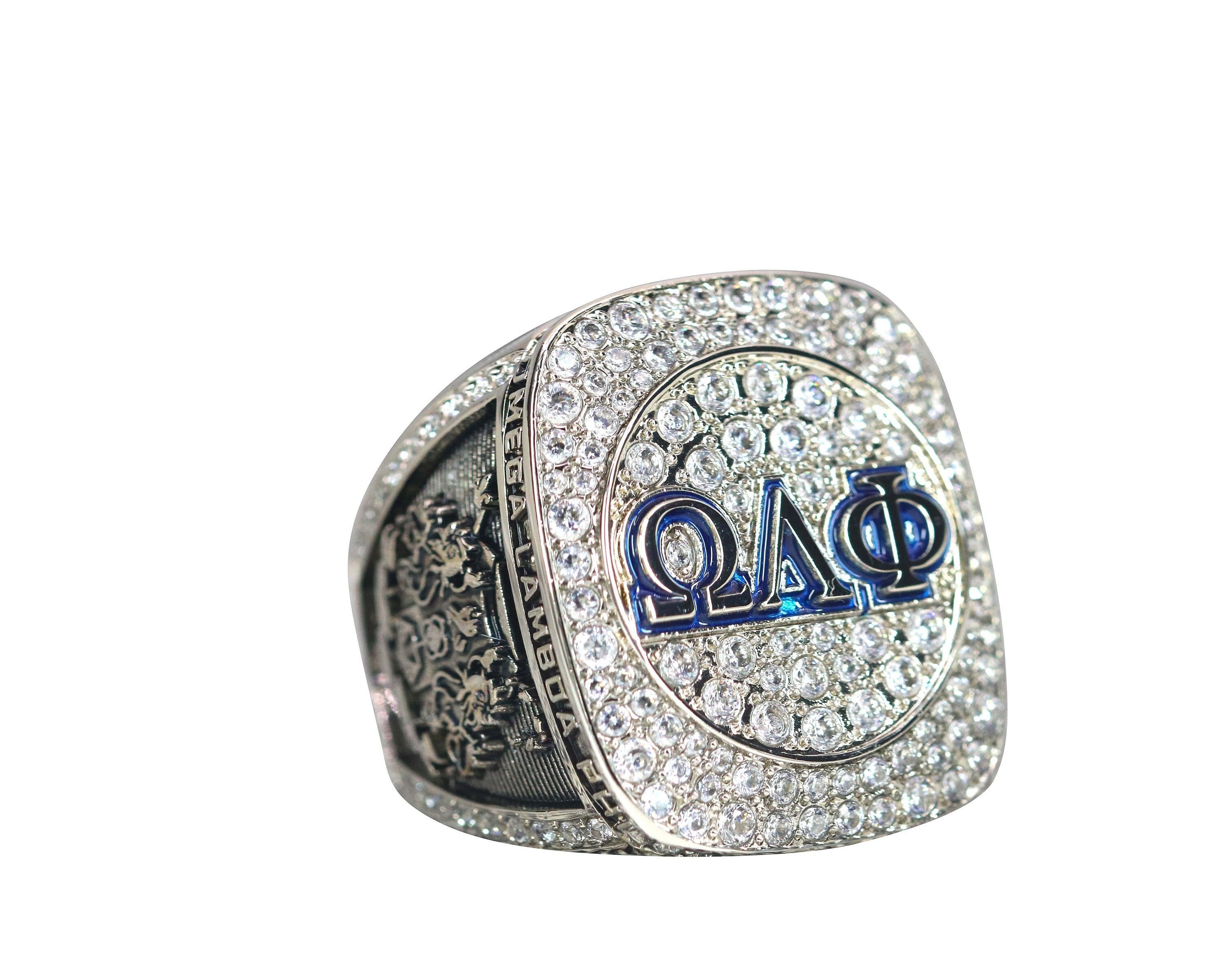 Omega Lambda Phi Fraternity Ring ΩΛΦ Shine Series - Etsy