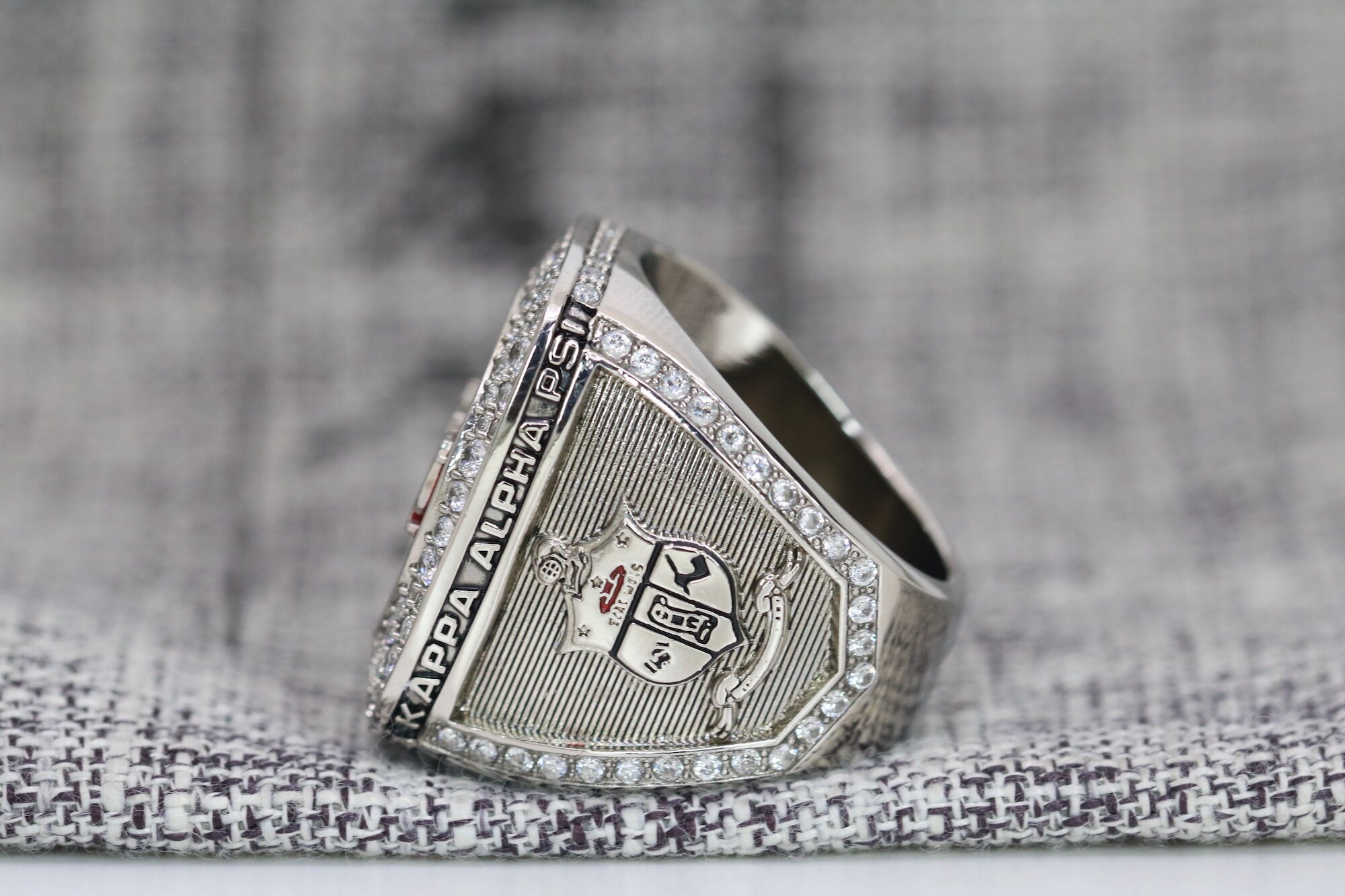 Kappa Alpha Psi Fraternity Ring (ΚΑΨ) - Shine Series - Etsy