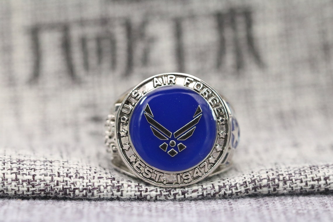Falcon Valor Military Ring for U.S. Air Force Members - Etsy