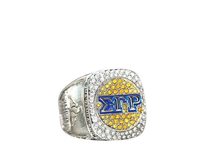 Sigma Gamma Rho Sorority Ring ΣΓΡ Shine Series - Etsy